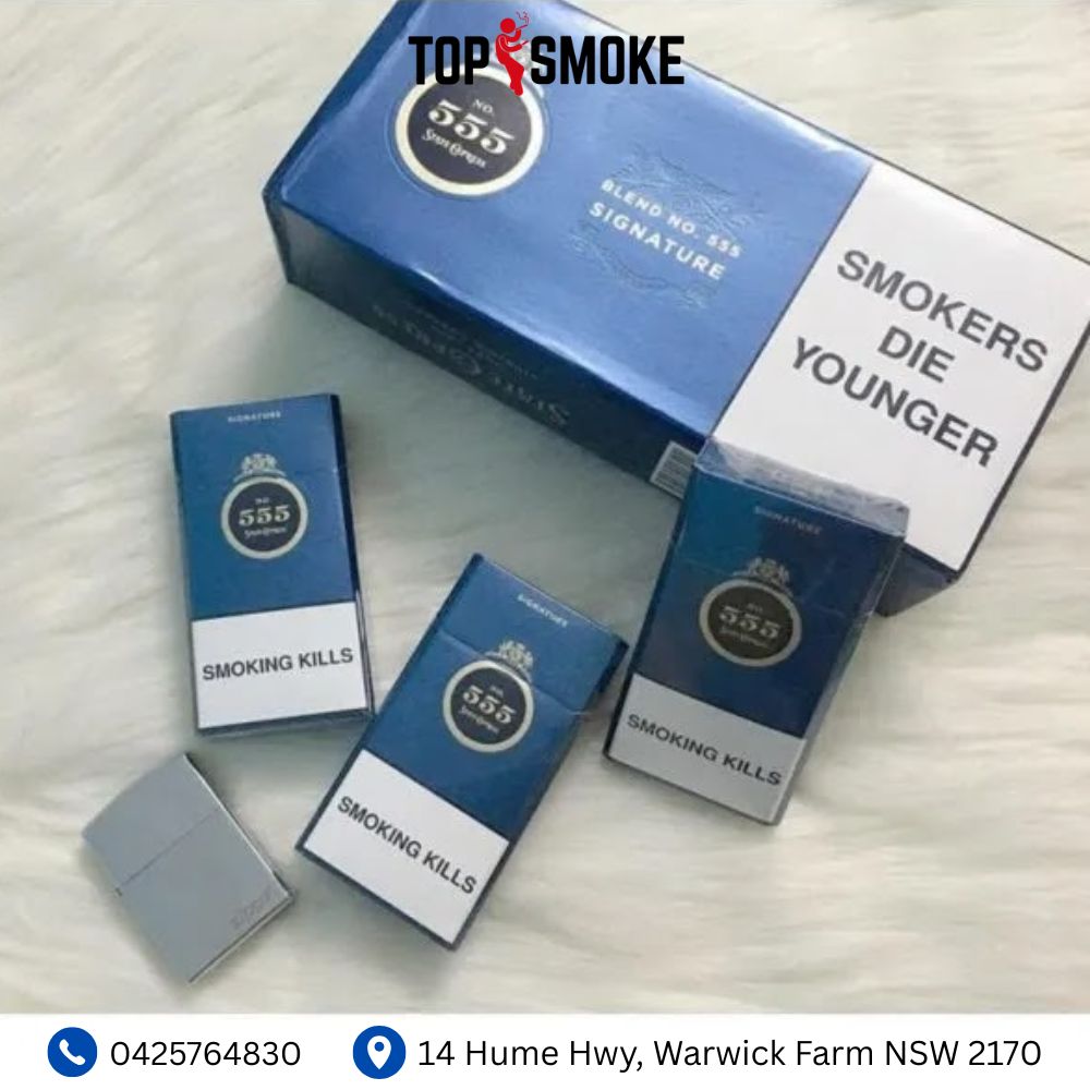 Smooth Taste 555 Cigarette: A Perfectly Balanced Blend – Top Smoke