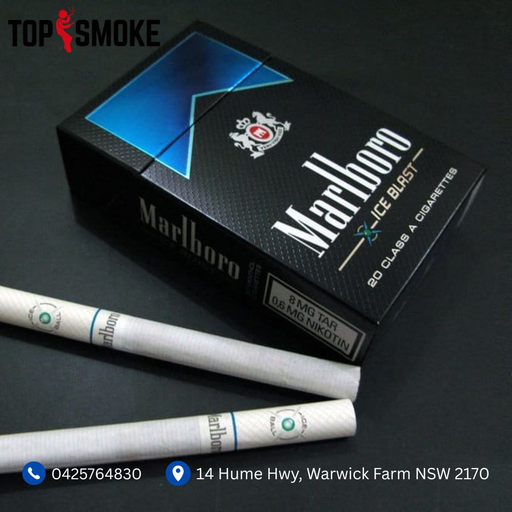 Marlboro Ice Blast Review: Exploring the Capsule Cooling Effect – Top Smoke